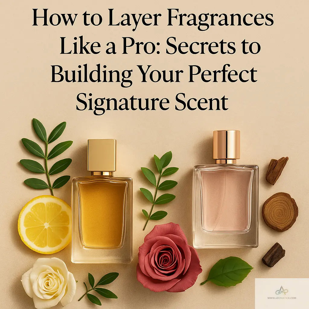 How to Layer Fragrances Like a Pro: Secrets to Building Your Perfect